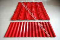 China Double Layer Roll Forming Machine for Roofing Sheet Making with 1250mm Width PLC Control and 20m/min Productivity for sale