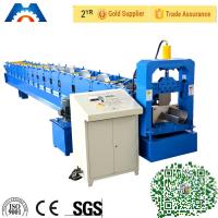 China 5'' Steel Rain Gutter Roll Forming Machine For Villa Roofing Spout for sale