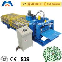 China Effective Metal Roof Glazed Tile Roll Forming Machine 4m / Min ISO for sale