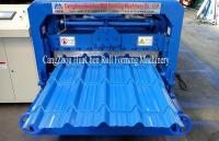 China Effective Metal Roof Glazed Tile Roll Forming Machine 4m / Min ISO for sale