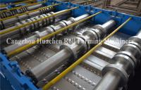 China High Speed Galvanized Steel Floor Deck Roll Forming Machine 28 Rows for sale