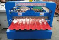 China Mitsubishi PLC Metal Wall Panel Roll Forming Machine Yield Strength 550Mpa for sale