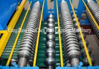 China High Speed Metal Roof Roll Forming Machine Automatic Hydraulic Cutting for sale