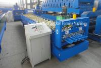 China Mitsubishi PLC Corrugated Metal Roofing Sheet Roll Forming Machine Yield Strength 550Mpa for sale
