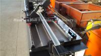 China Omega Furrer Channel PPGI Glazed Tile Roll Forming Machine High Speed for sale