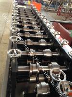 China Omega Furrer Channel PPGI Glazed Tile Roll Forming Machine High Speed for sale