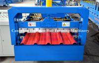 China Metal Roofing Sheet Glazed Tile Roll Forming Machine 19 Rows for sale