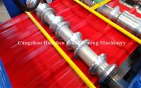 China Metal Roofing Sheet Glazed Tile Roll Forming Machine 19 Rows for sale