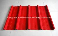 China Metal Roofing Sheet Glazed Tile Roll Forming Machine 19 Rows for sale