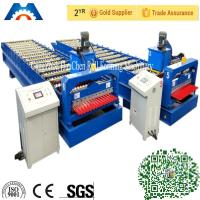China Corrugated Iron Cold Roll Forming Machine 2-10m/Min PPGi GI for sale
