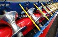 China 15 Rollers Steel Roof Ridge Cap Tile Roll Forming Machine ISO CE for sale