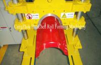 China 15 Rollers Steel Roof Ridge Cap Tile Roll Forming Machine ISO CE for sale