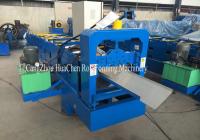 China Commercial Roof Steel Ridge Cap Roll Forming Machine 10m/min for sale