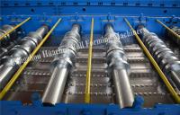 China High Strength Steel Floor Deck Roll Forming Machine with 45 forge Steel for sale