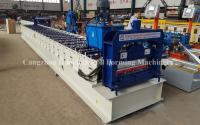 China 24 Roller Station Steel Roofing Profile Roll Forming Machine with Chain Drive for sale