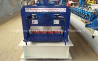 China 24 Roller Station Steel Roofing Profile Roll Forming Machine with Chain Drive for sale