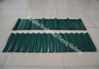 China Trapezoid Roof Panel Roll Forming Machine For Commercial Metal Buildings for sale