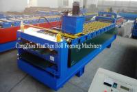 China Trapezoidal Roof Wall Panel Cold Roll Former Galvanized Steel High Speed for sale