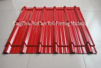 China Automatic Steel Metal Glazed Double Layer Roll Forming Machine for 0.3-0.6mm Thickness Tile Making for sale