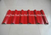 China Automatic Steel Metal Glazed Double Layer Roll Forming Machine for 0.3-0.6mm Thickness Tile Making for sale