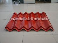China Steel Roof Glazed Tile Roll Forming Machine Professional 18 Stations for sale