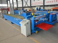 China Steel Roof Glazed Tile Roll Forming Machine Professional 18 Stations for sale
