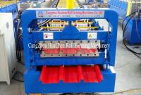China High Speed Steel Roofing Sheet Roll Forming Machine with Flying Cutting for sale