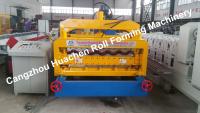 China CE Two Profile Panel Double Layer Roll Forming Machine High Speed for sale