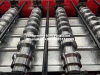 China G250-G300 Zinc Coil Roof Forming Machine , Panel Roll Forming Machine Three Phases for sale