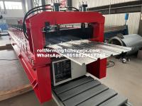 China 1.2mm Galvanized Coil Floor Decking Machine With Remote Controller for sale