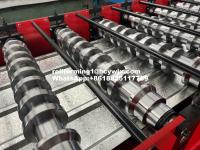 China 1.2mm Galvanized Coil Floor Decking Machine With Remote Controller for sale