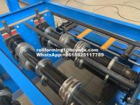 China Barbados Panel 850mm Floor Deck Roll Forming Machine Plc Control for sale