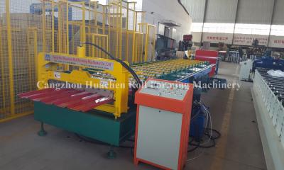 China Floor Panel Metal Roll Forming Machine / Roofing Sheet Making Machine 1050 Type for sale