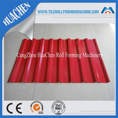 China Horizontal Corrugated Roll Forming Machine Roof Sheet Making High Speed for sale
