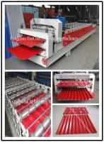 China Automatic Steel Double Layer Roll Forming Machine / Machinery Low Noise for sale