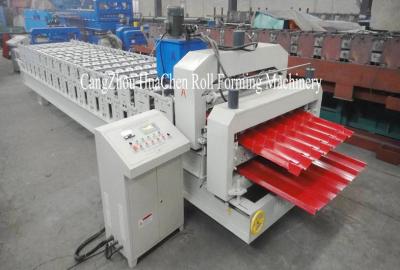 China Customzied Color High Speed Roof Tile Roll Forming Machine With Touch Screen Computer for sale