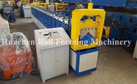 China Plc Control 50hz Ridge Cap Sheet Metal Roll Former Machine With High Speed for sale