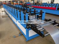 China Copper Gutter Roll Forming Machine DX51 DX52 DX53 for sale