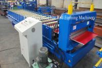China Galvanized Metal Roofing Sheet Roll Forming Machine Automatic Standing Seam for sale