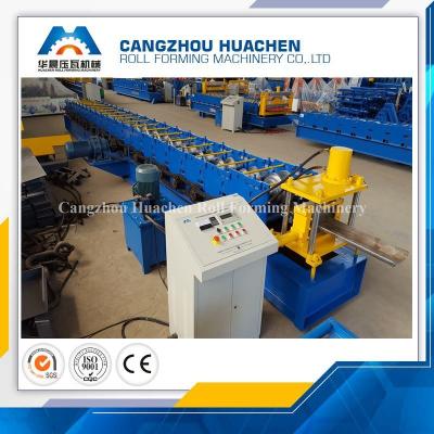 China High Performance Door Frame Roll Forming Machine PLC Control With Hydraulic Cutting for sale