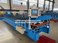 China 914mm Aluminium Roofing Sheet Making Machine PLC Control for sale