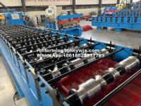 China 914mm Aluminium Roofing Sheet Making Machine PLC Control for sale