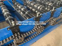 China Steel Container CE Wall Panel Roll Forming Machine With 45# Steel Rollers for sale