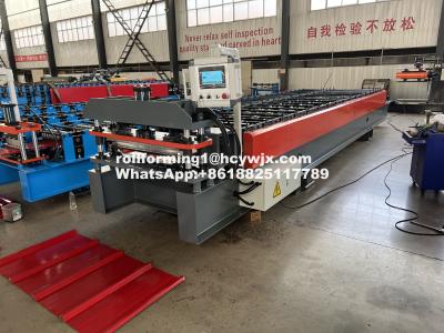 China 380v 3 Phase 50hz Roofing Sheet Roll Forming Machine For Thickness 0.3-0.8mm for sale