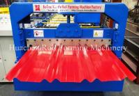 China Fast Speed Color Steel Roof Sheet Roll Forming Machine With High Capacity for sale