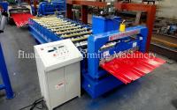 China Fast Speed Color Steel Roof Sheet Roll Forming Machine With High Capacity for sale