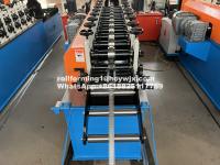 China Gear Transmitted Drywall Roll Forming Machine Hydraulic Cutting for sale