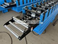 China Fence Pickets Roll Forming Machine with Hydraulic Cutting PLC Control and 0.3-0.6mm Material Thickness for sale