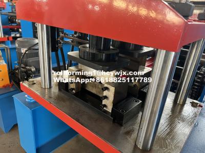 China Fence Pickets Roll Forming Machine with Hydraulic Cutting PLC Control and 0.3-0.6mm Material Thickness for sale