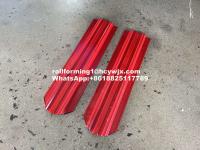 China Fence Pickets Roll Forming Machine with Hydraulic Cutting PLC Control and 0.3-0.6mm Material Thickness for sale